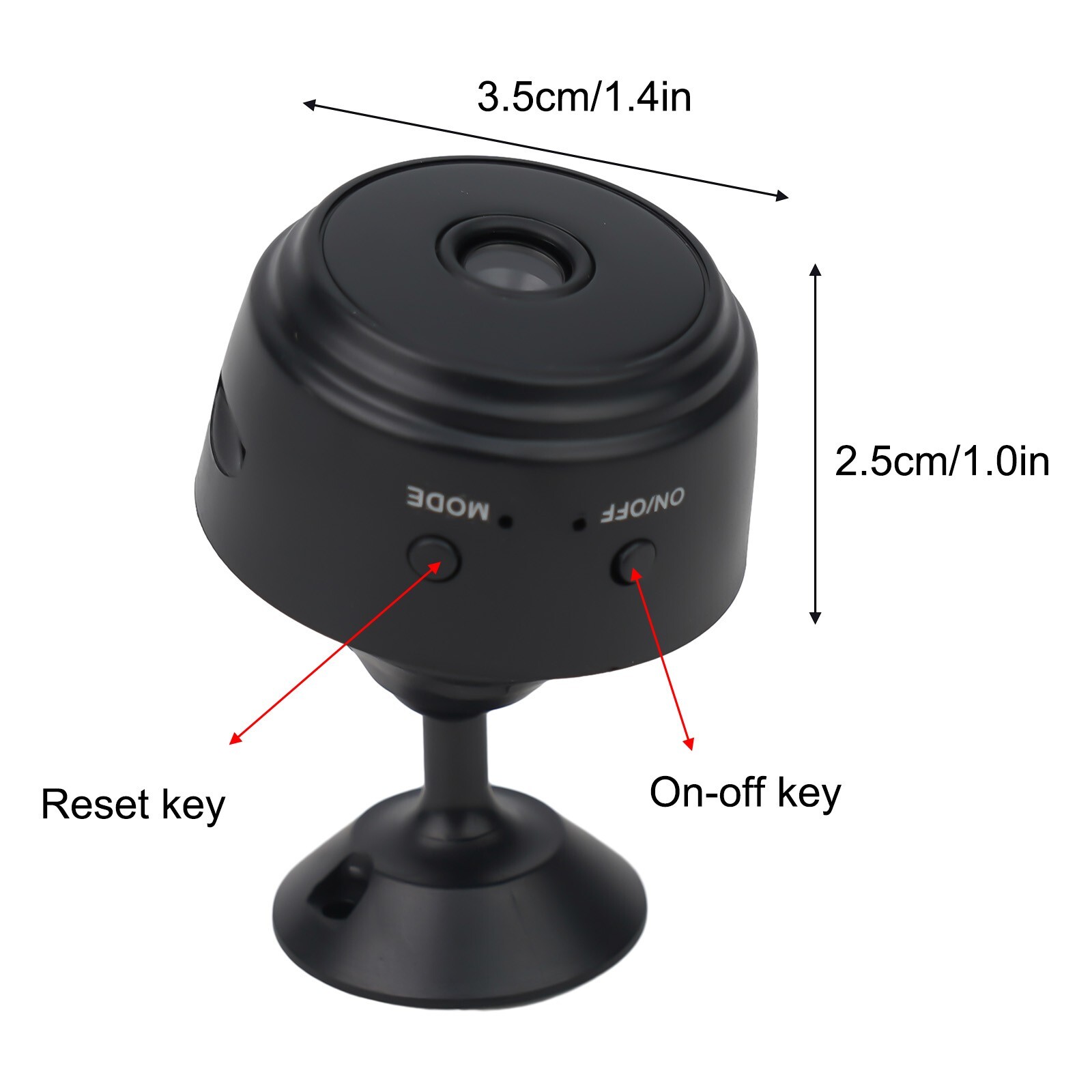A9 Camera for WiFi Wireless Surveillance Security and Motion Detection ...