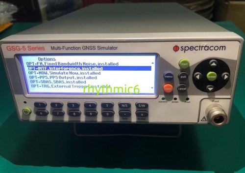 Used Spectracom GSG-51 Multi-Function GNSS Simulator GSG-5 Series ...