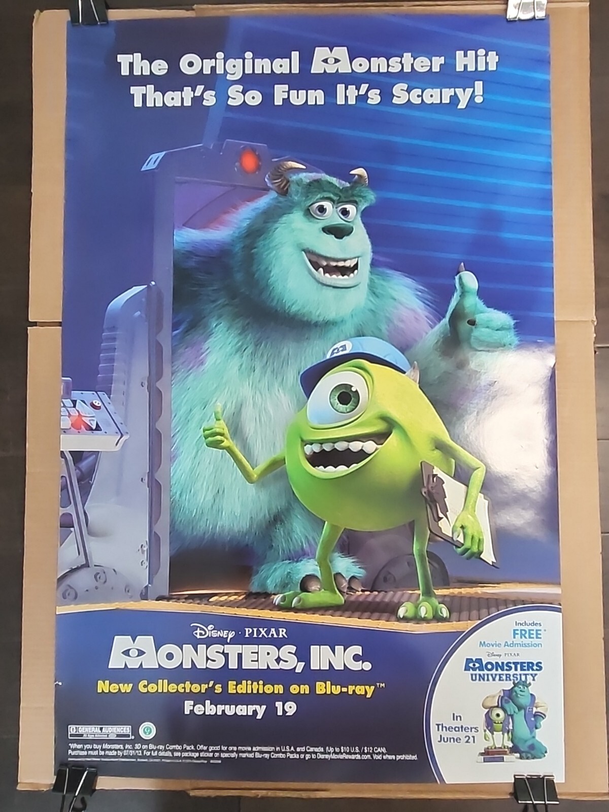 Monsters Inc Movie Poster