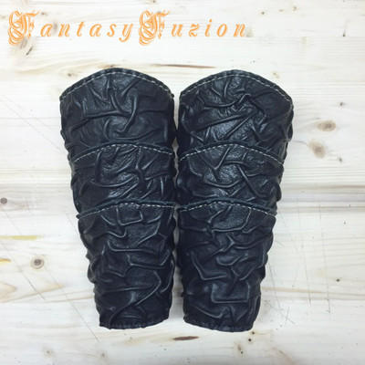 Medieval Sorcerer Wizard Warrior Druid Leather BracerS - A Pair - | eBay