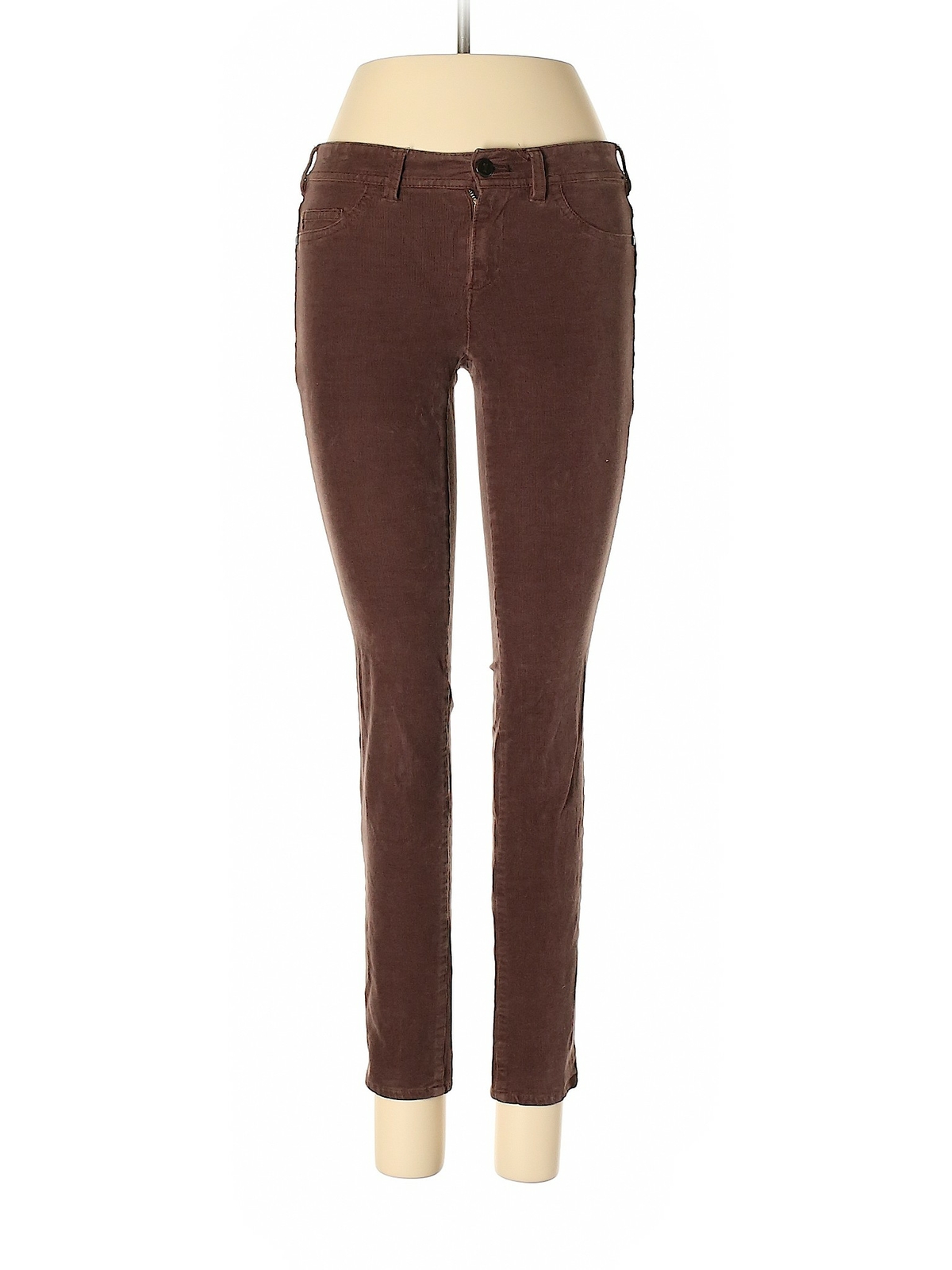 Pilcro and The Letterpress Women Brown Cords 26 W Petites | eBay