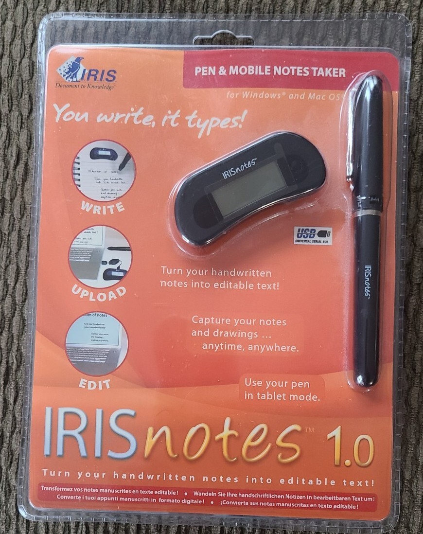 Iris Inc - Irisnotes 1.0 For Windows and Mac OS - NEW Windows 7 ...