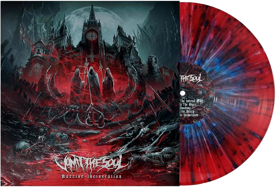 VOMIT THE SOUL - MASSIVE INCINERATION - ORIGINAL 2024 SPATTER VINYL ...
