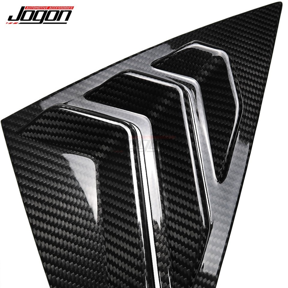 Carbon Fiber Quarter Window Louver Cover Trim For Acura Integra Type S ...