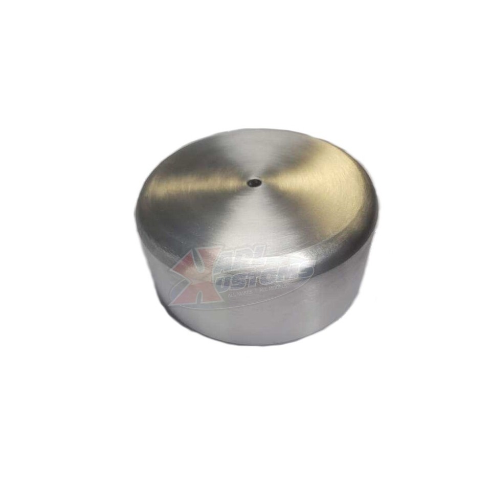 Spun Aluminum Carb Cover Dust Cap 5-1/8" 4150 Holley Edelbrock w/ O ...