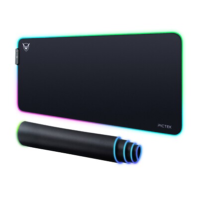 NEW Pictek Chameleon Large RGB Gaming Mouse Pad (L) PC328A | eBay