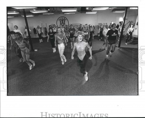 1985 Press Photo Aerobic dance class in Houston, Texas - hca23361 | eBay
