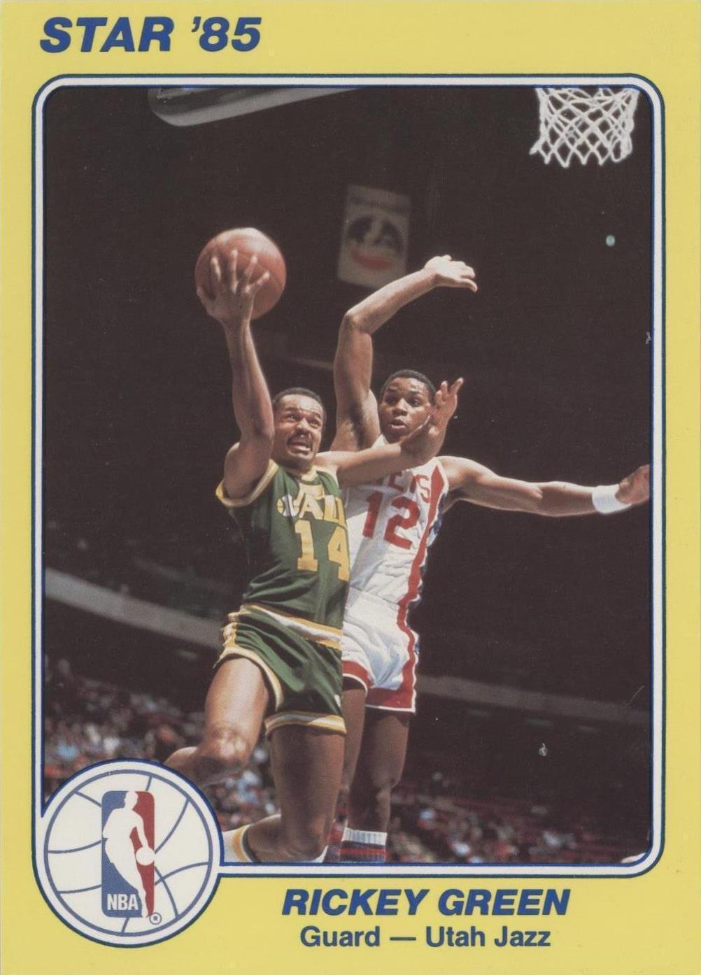 1984-85 Star - Nba Court Kings 5x7 Rickey Green #11 for sale online | eBay