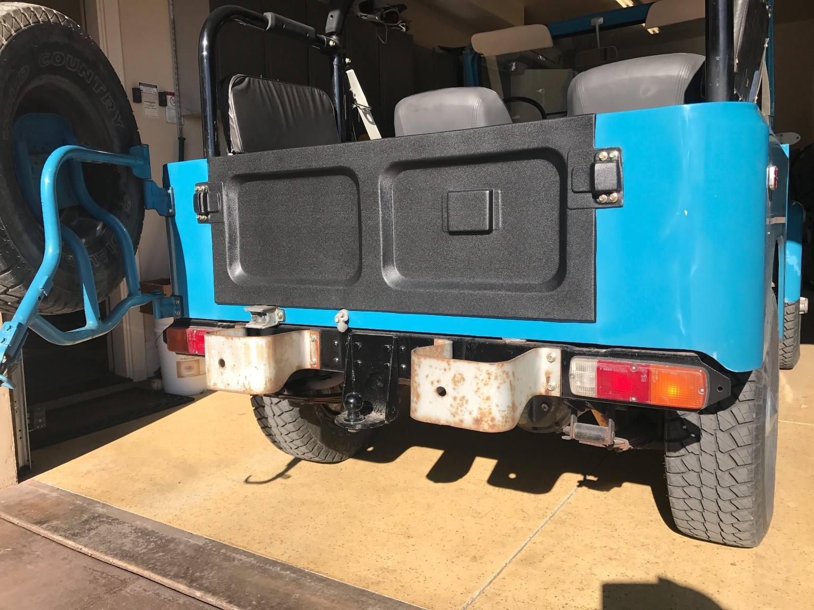 Toyota Land Cruiser FJ40 TAIL GATE Durable Textured TPO Plastic FREE ...