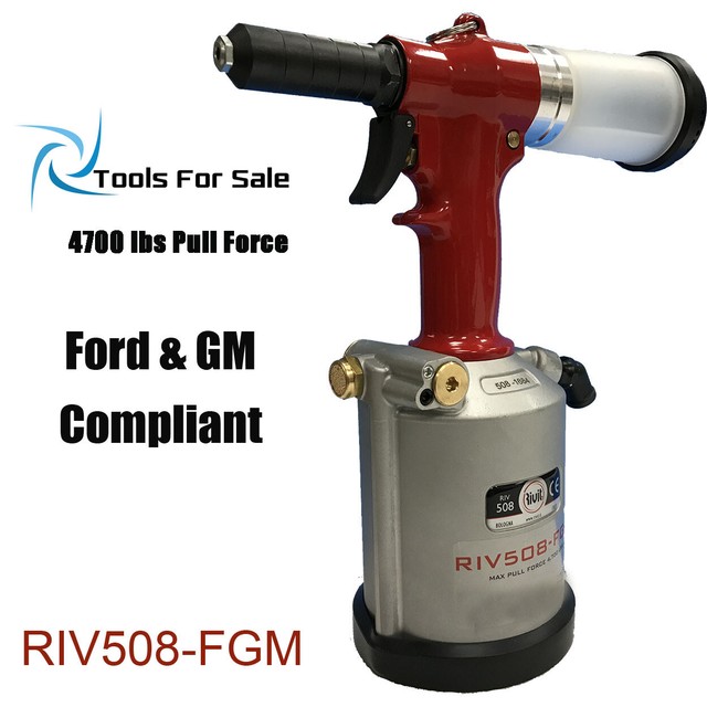 Lind Rivet Gun for Aluminum Repair Ford GM & VOLVO Compliant Riv-508 ...