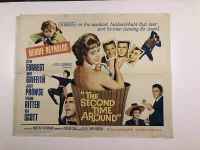 The Second Time Around 1961 Original Movie Poster 22 X 28 | eBay