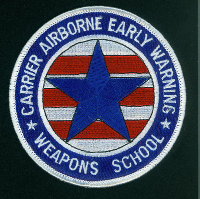 USN, CARRIER AIRBORNE EARLY WARNING, WEAPONS SCHOOL, PATCH | eBay