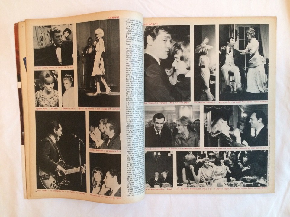 ELLE Magazine (Jan 1964) - CATHERINE DENEUVE - French | eBay UK