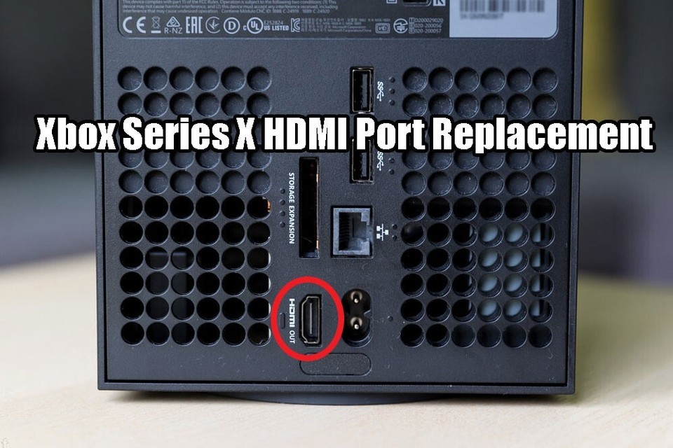 Microsoft Xbox Series X HDMI Port Repair Service - Whole Console Mail ...