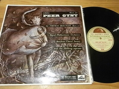 Grieg Peer Gynt Beecham EMI Australia OASD258 | eBay