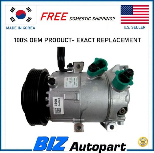 OEM ! A/C COMPRESSOR W/ CLUTCH FITS 2014-2018 KIA FORTE 5 KOUP 1.6 ...