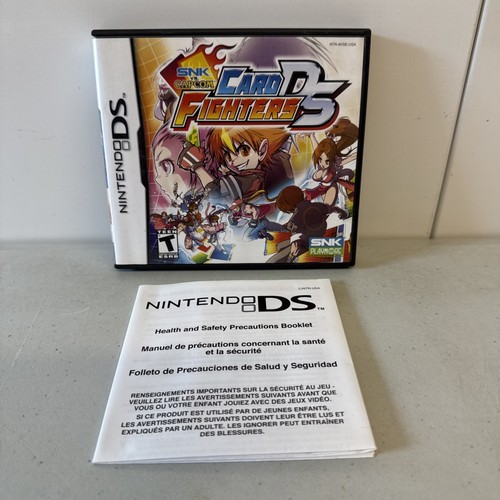 SNK vs. Capcom: Card Fighters (Nintendo DS, 2007) Case And Insert Only ...