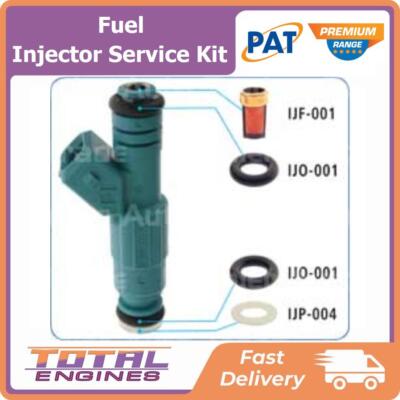 1x PAT Premium Fuel Injector Service Kit fits FPV GT-P FG 5.0L V8 BOSS ...