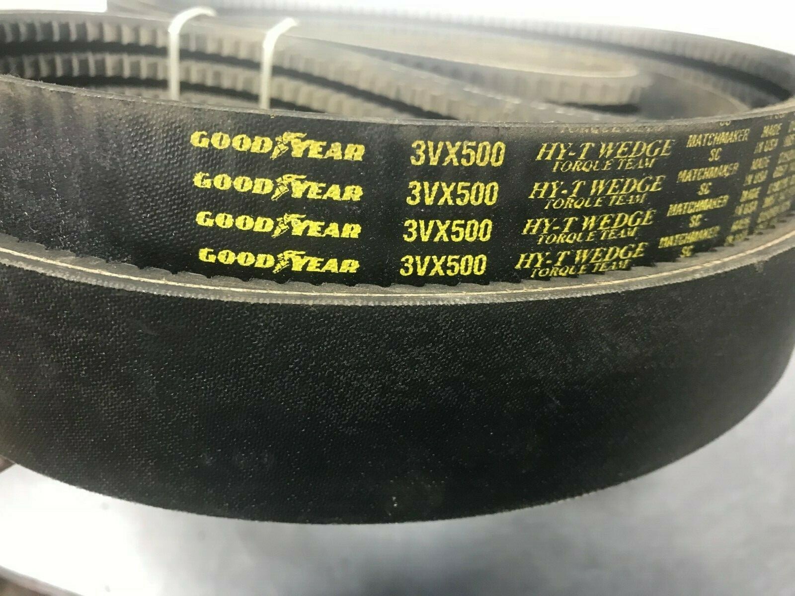 175139 Husqvarna 5 BAND BELT SET QTY of TWO Belts 5/3VX500 Goodyear ...