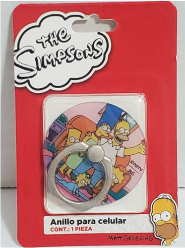 The Simpsons bart homer kawaii kaikai cell phone mobile ring grip ...