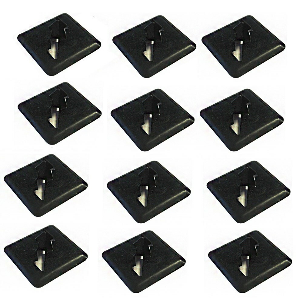 GM Style 1.5" Square Metal Hood Pad Clips 12 Piece Set | eBay