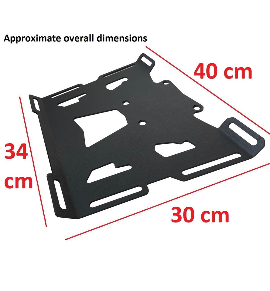 BMW F800GS Twin rear rack soft bag carrier soft luggage plate 2008-2017 ...