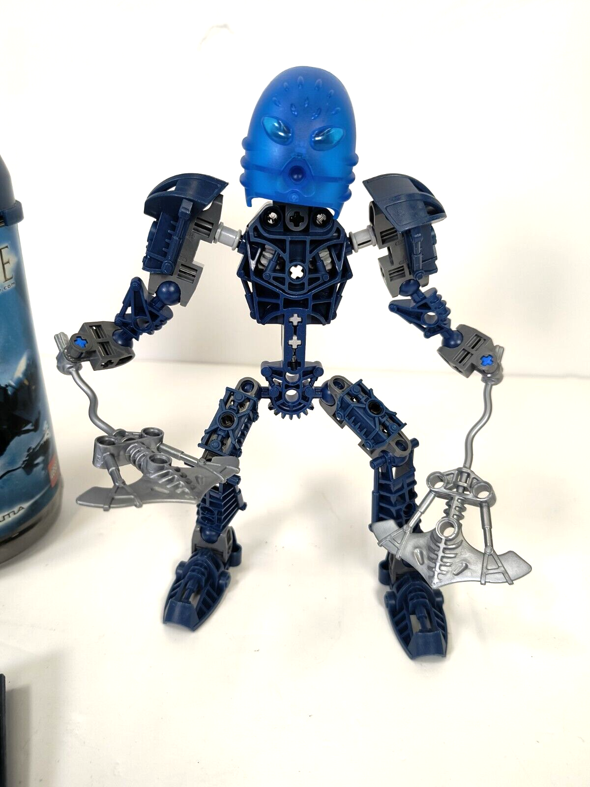 Lego BIONICLE 8602 Toa Nokama Metru Nui Blue Toa of Water 2004 VGC 100% ...