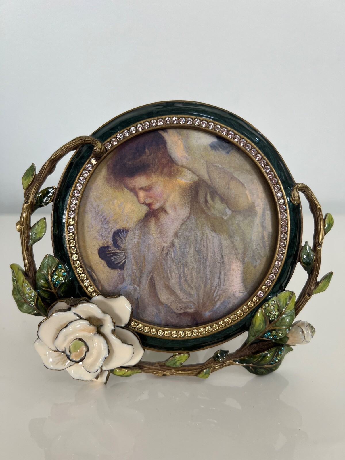 Jay Strongwater - Hand Signed 2007 - Gardenia Picture Frame | eBay