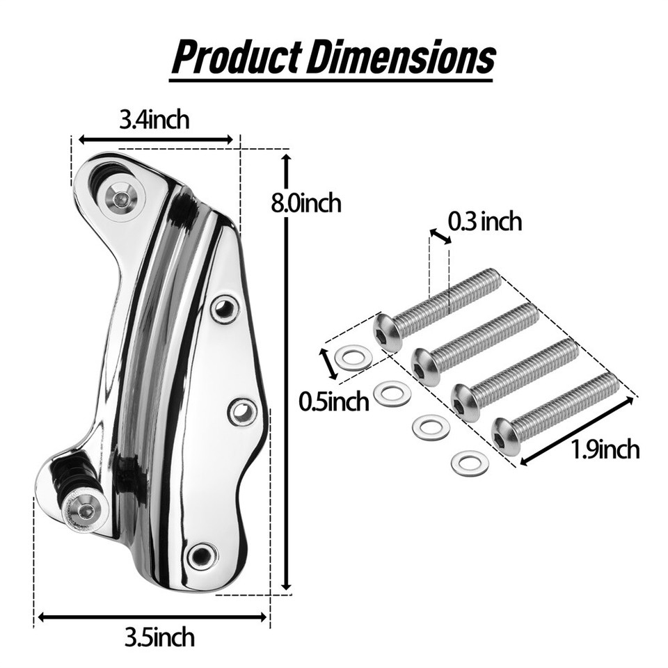Four Point Docking Hardware Kit For Harley Road King Road / Electra ...