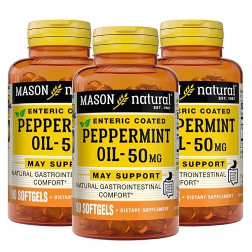 Peppermint Oil 50 mg Enteric Coated , 270 Day Supply of ...