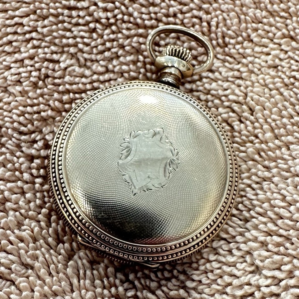 Vintage 1898 Waltham Full Hunter Case Gold Filled Pocket Watch RUNS 0S ...