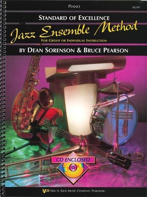 Standard of Excellence: Jazz Ensemble Method (piano) Piano Book with CD ...