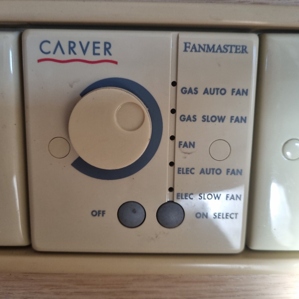 Carver Cascade Fanmaster Heating Switches | eBay UK