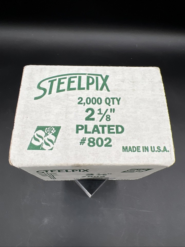 Steelpix 2 1/8" Steel Plated Matal Floral Stemming Picks 2000 pack #802 ...