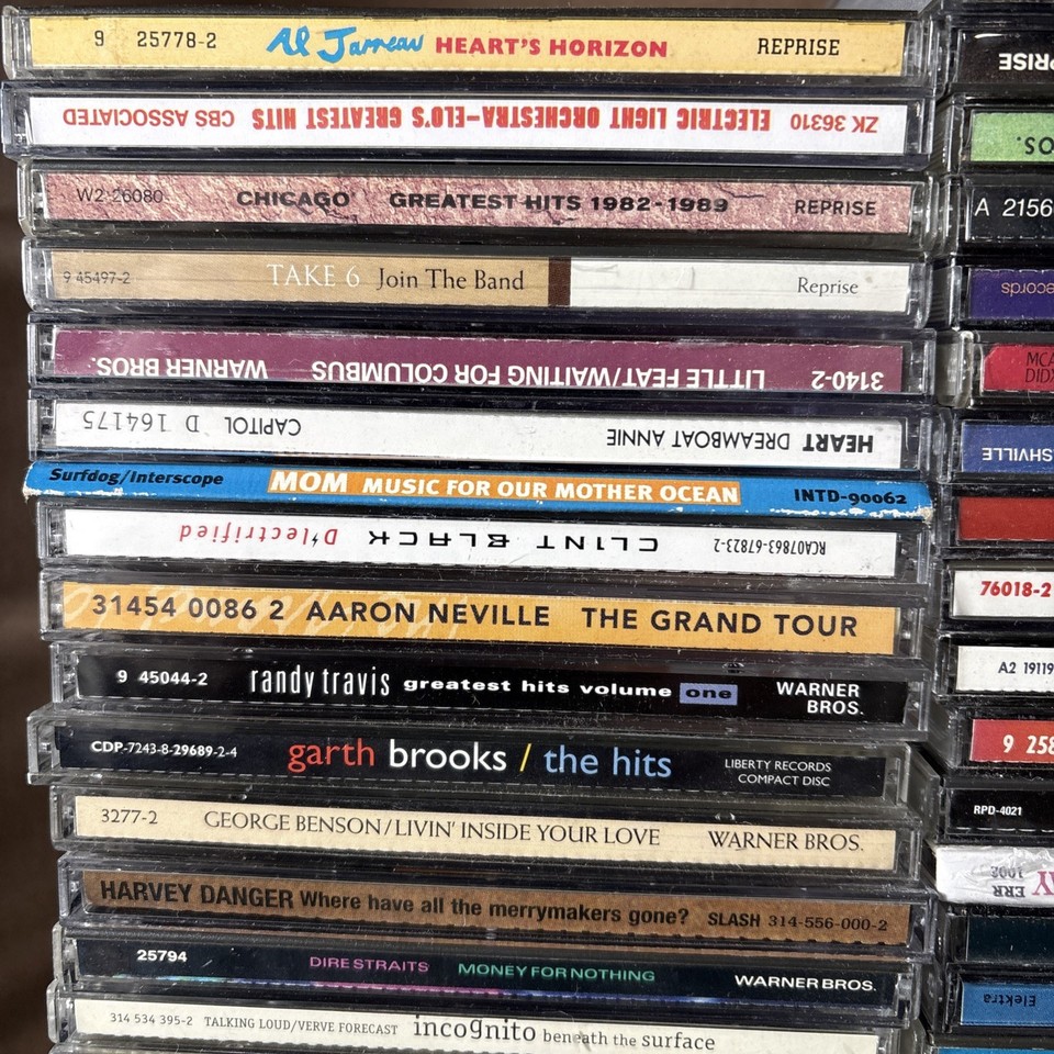 MASSIVE WHOLESALE RESELL CD MUSIC LOT CLASSIC ROCK FOLK TAYLOR PHISH ...