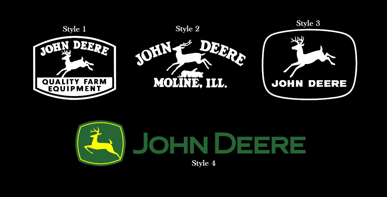 Sticker Set Of 2 For John Deere Vinyl Decals | eBay