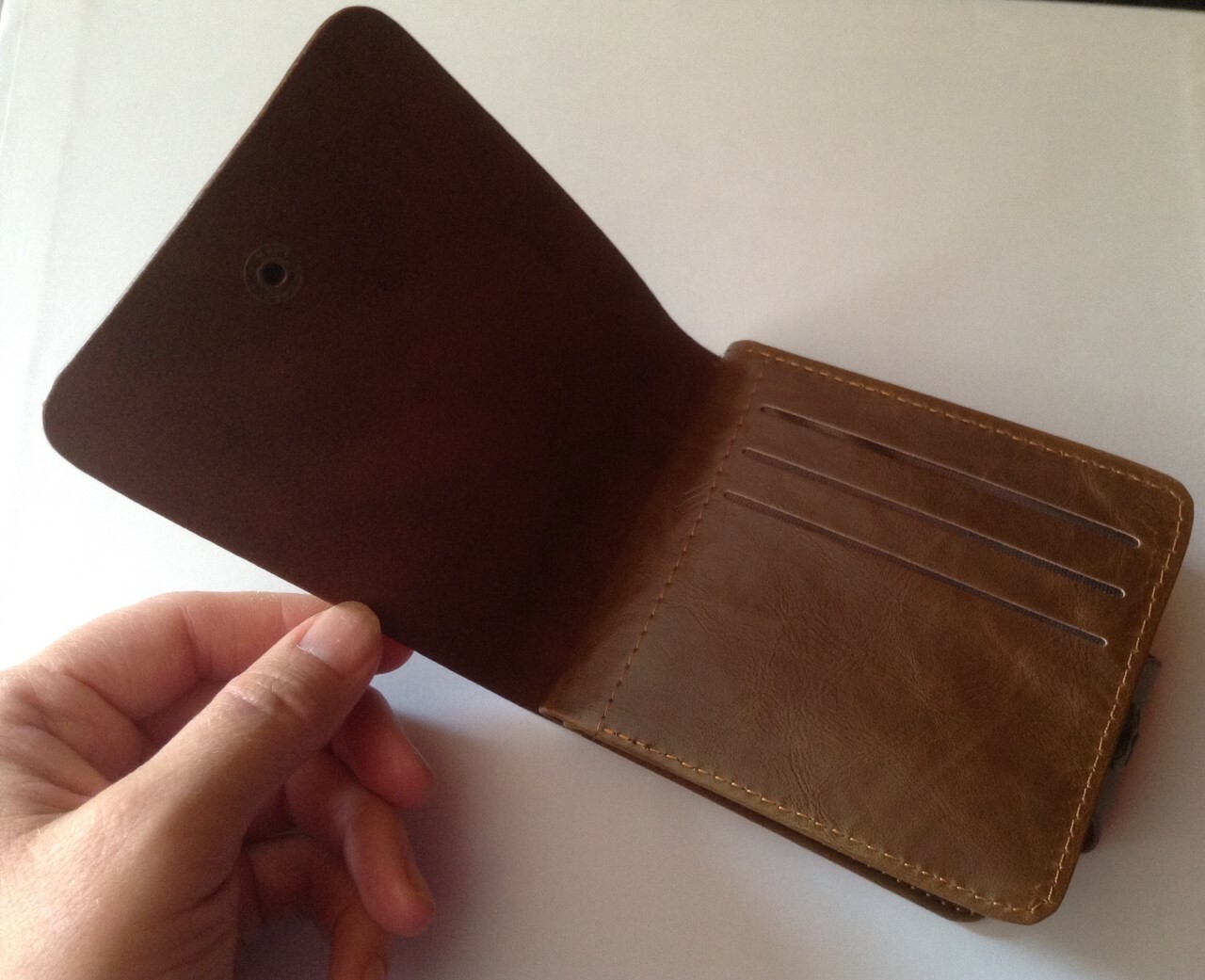 Men-Bense Genuine Leather Cowboy Pocket Wallet - Bifold, Brown ...