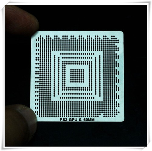 2PC Direct Heating Stencil For PS3-GPU PS3-CPU Reballing Tin Planting ...