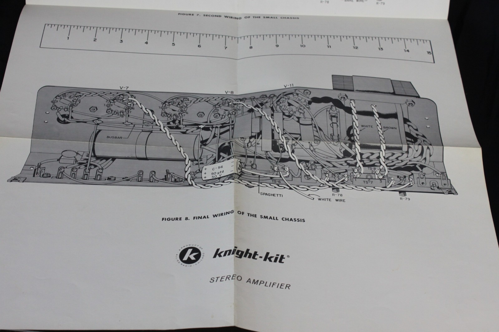 Lot of Vtg Knight Speaker Manual KN281 Stereo Amplifier Schematics ...