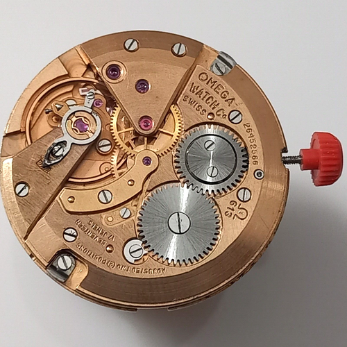 OMEGA MANUAL WIND MOVEMENT 17 JEWELS CAL 613 QUICK-SET DATE - GOOD ...