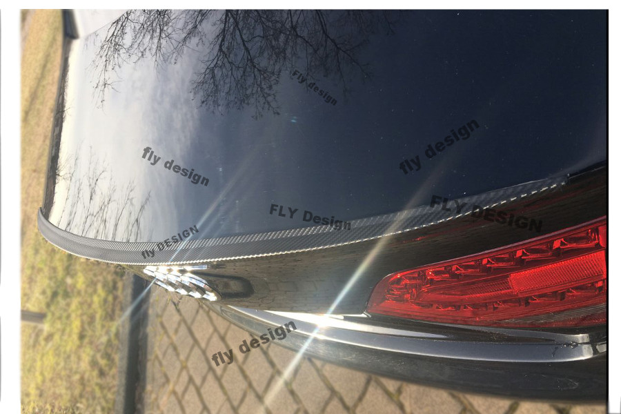 Adatto A per BMW F10 F11 5er,Tuning Spoiler Labbro Posteriore Carbonio ...