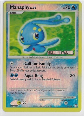 POKEMON D&P LP REV-HOLO BK *2008* Rare FOIL-STAMPED Promo DPBP#529 ...