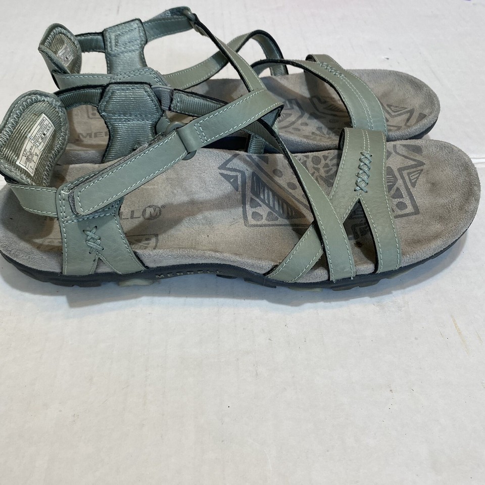 Merrell Blue Dove Sz 8 Performance Footwear Hiking Sandals J289636C ...