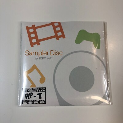Sampler Disc for PSP Vol. 1 UMD PSP Sony Playstation Portable , Brand ...
