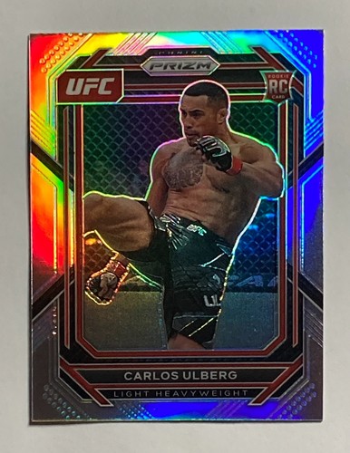 2023 Panini Prizm UFC Carlos Ulberg Silver Prizm Rookie Card RC | eBay ...