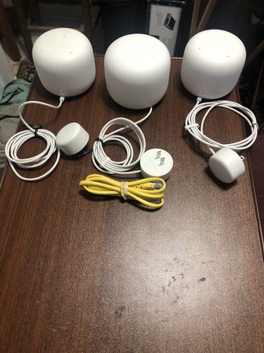 Google Nest Wifi - 3 pack - Router and 2 Points | eBay