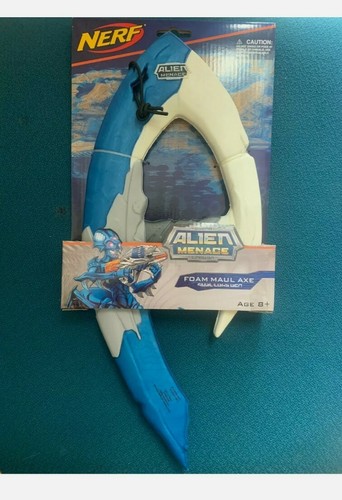 Nerf Alien Menace Mail Axe Foam brand new rare | eBay