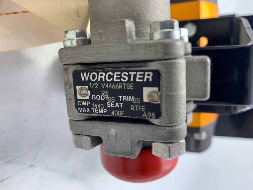 1/2" Worcester 10 39 Actuated Ball Valve, SS, CF8M | eBay