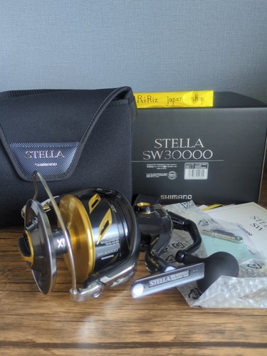 Shimano 20 Stella SW 30000 Spinning Fishing Reel w/ Box 4.4:1 Tested ...