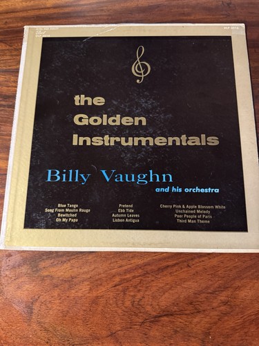 Billy Vaughn And His Orchestra, The Golden Instrumentals LP Dot DLP ...